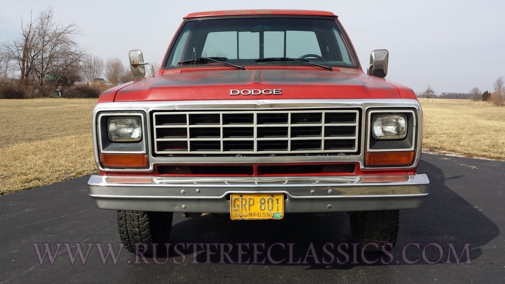 1984 Dodge W350 1 ton 4x4 85 Power Ram Red
